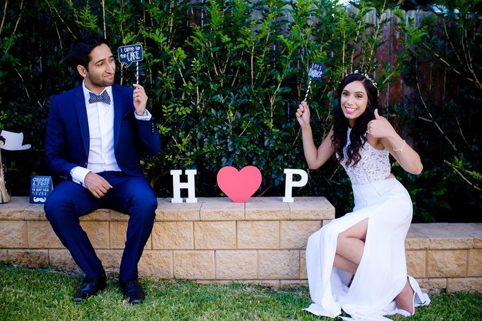 Adorable DIY Backyard Engagement | WedMeGood