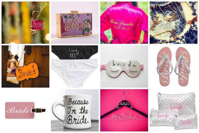 20 Super Cute Personalised Items for every Bride to own during her ...