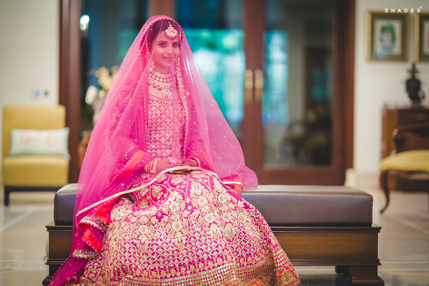 Pretty Punjabi Wedding With Lots of Fuchsia Details! | WedMeGood