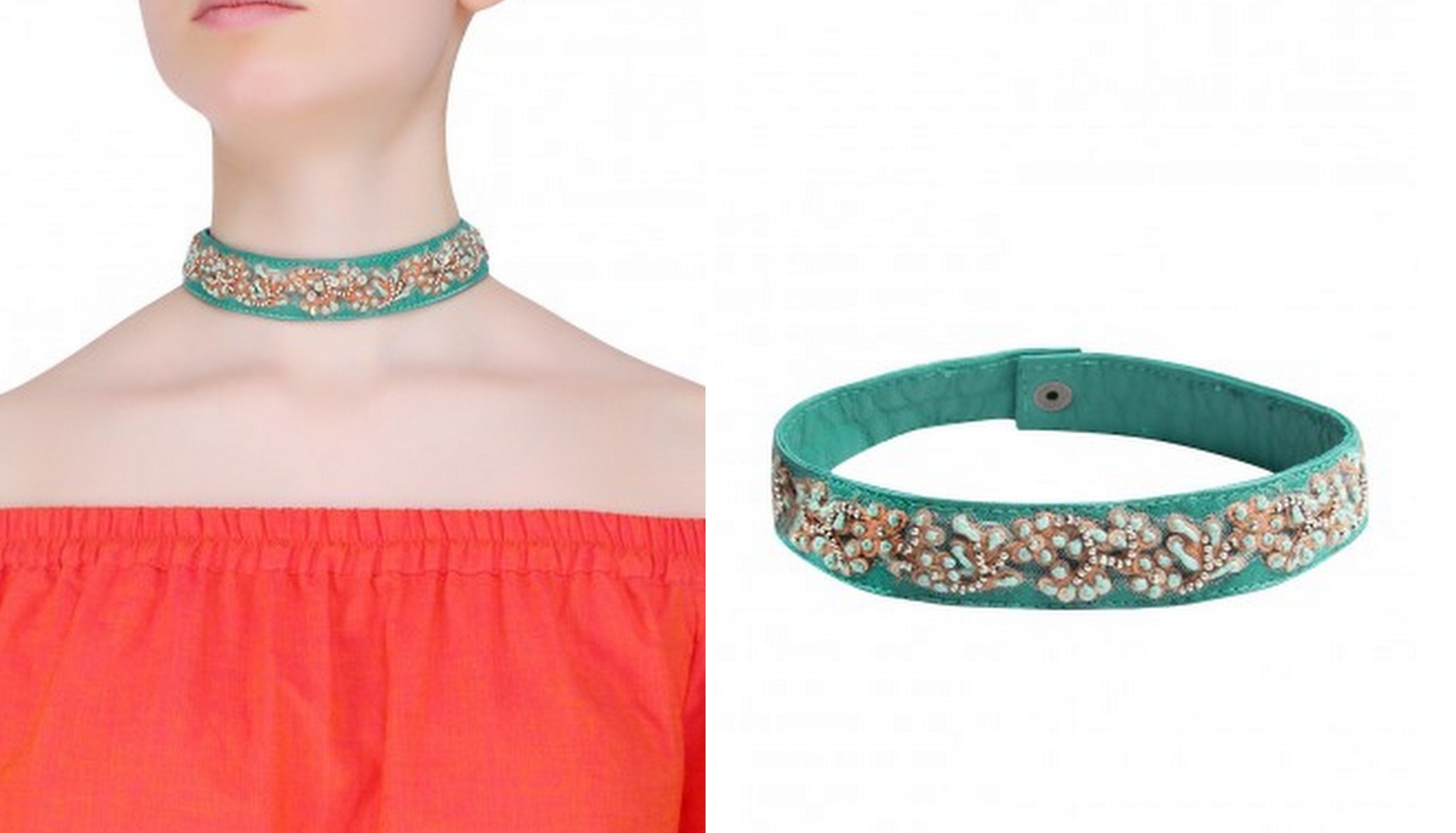 #Trending: The Newest Mehendi Accessory To Sport Is The Zardosi Choker ...