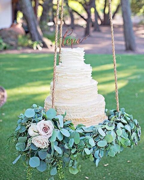 #Trending: Wedding Cake on a Swing? Looks Like This Trend Is Here To ...