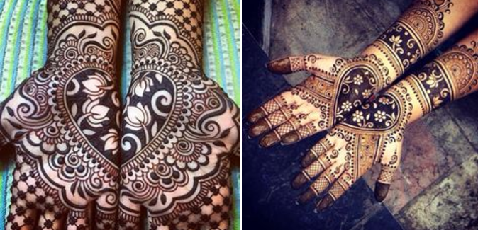 #Trending: Mehendi Designs That Look Like "Photograph Negatives ...