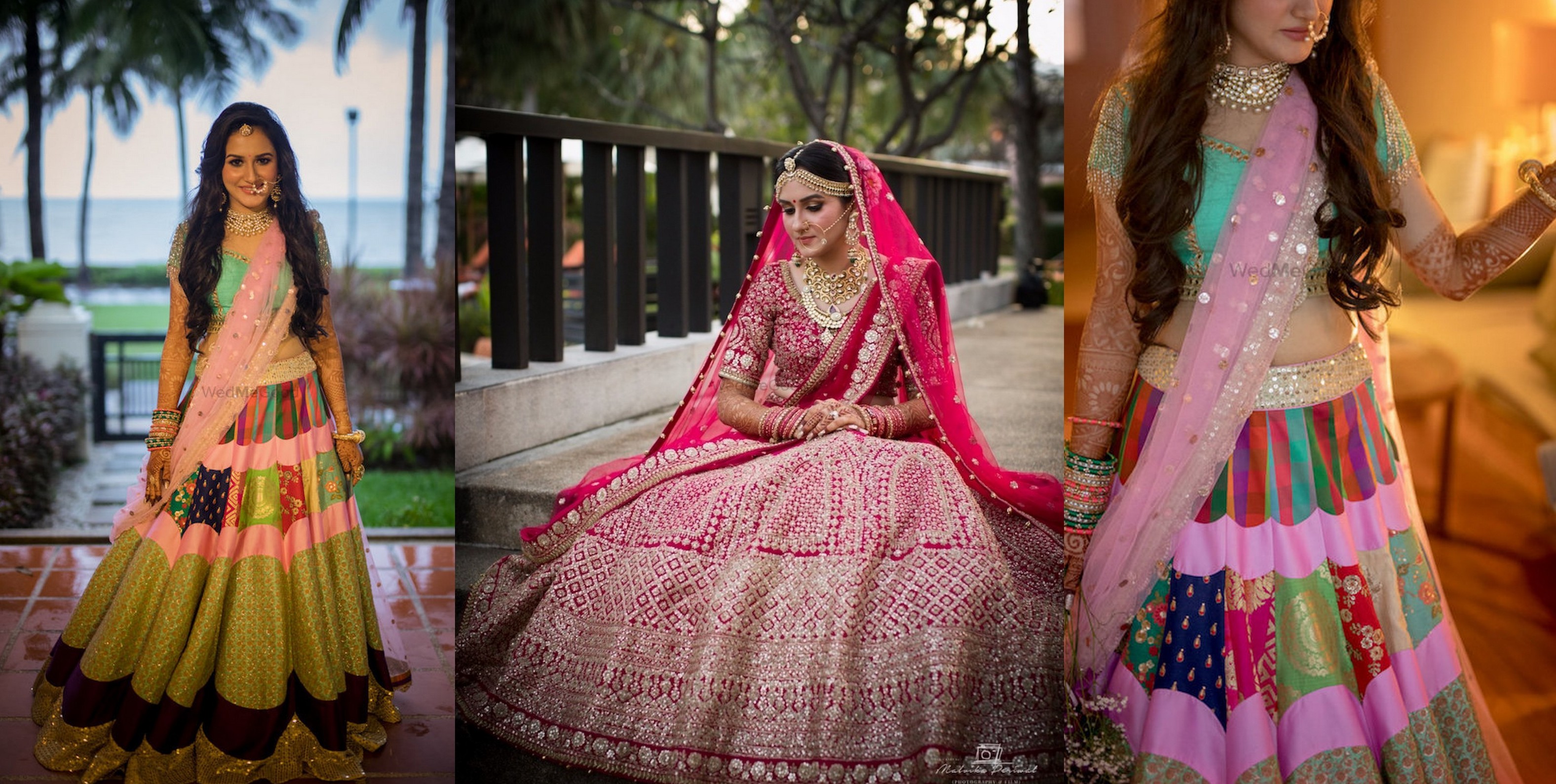 This Bride Pulled Off Three Unique Theme Based Outfits At Her Wedding ...