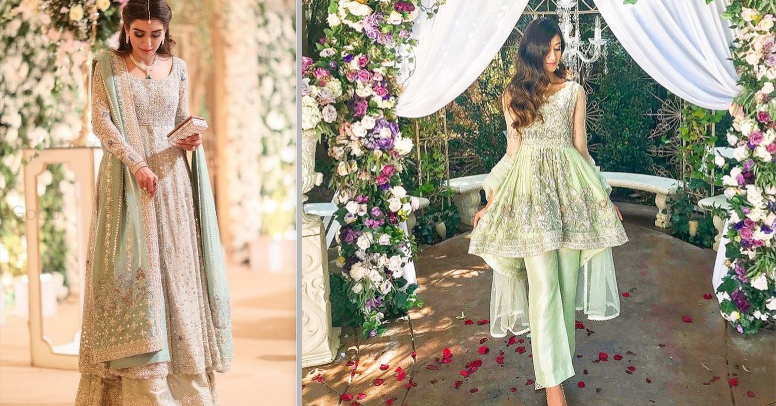 Pakistani Wedding Silhouettes You Can Wear On Your Mehendi! | WedMeGood