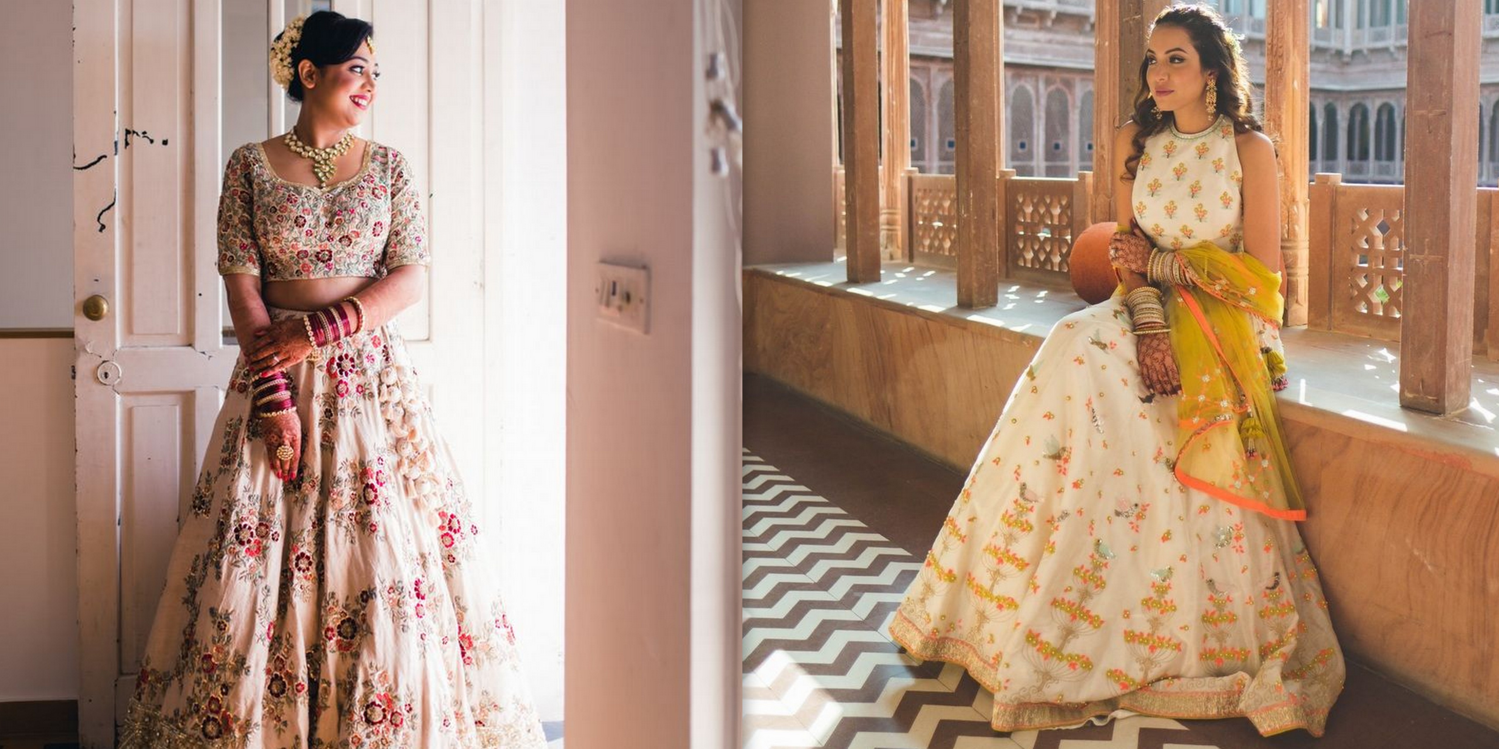 White Bridal Outfits: The 2019 Trend You Need To Check Out | WedMeGood