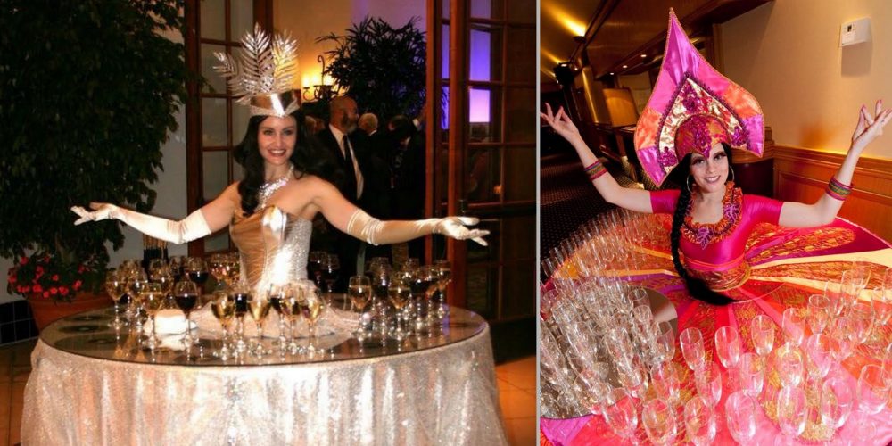 "I'm A White Girl Who Works As A 'Human Table' At Indian Weddings ...