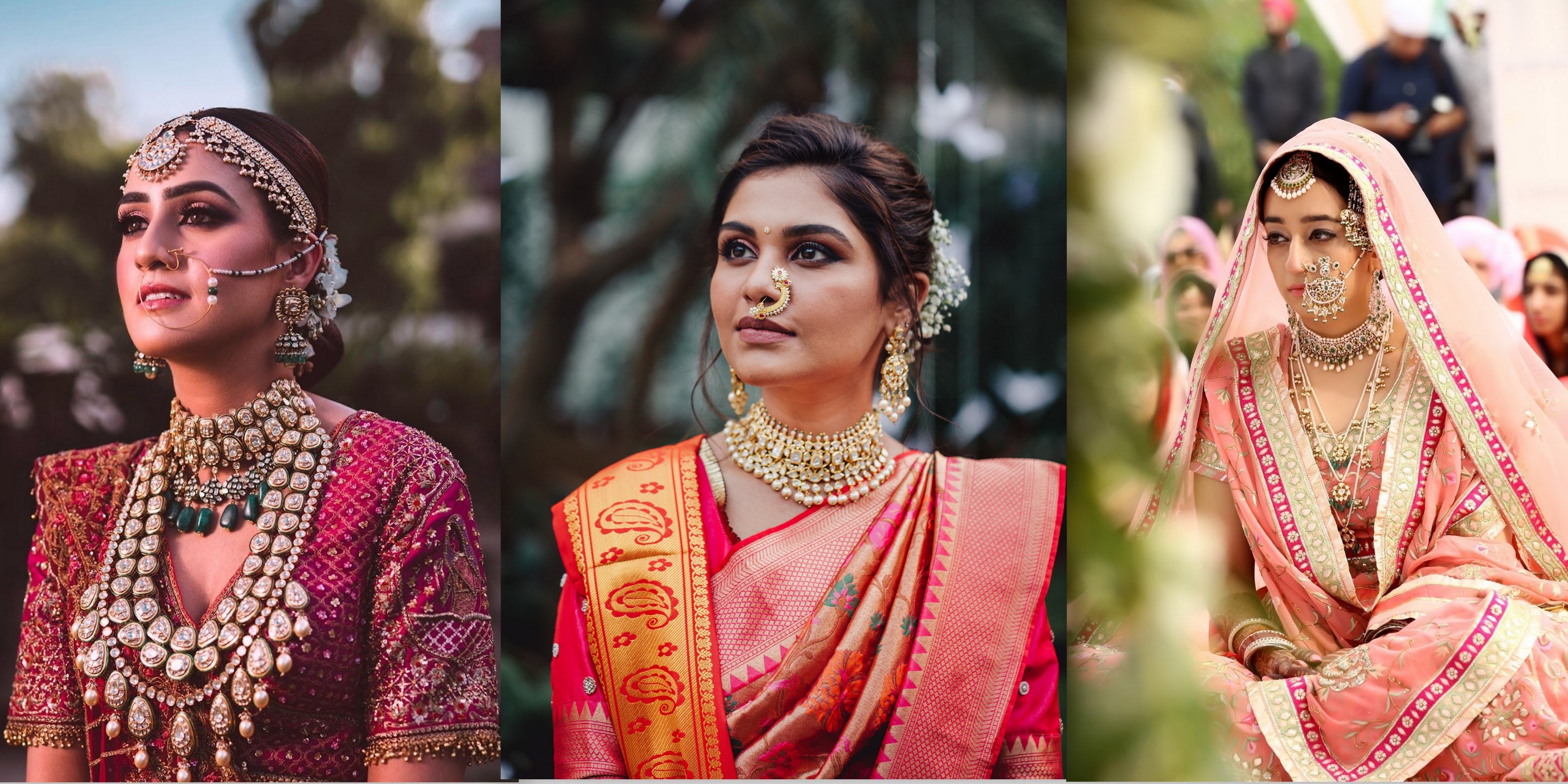 30+ Bridal Naths For Every Kind Of Bride | WedMeGood