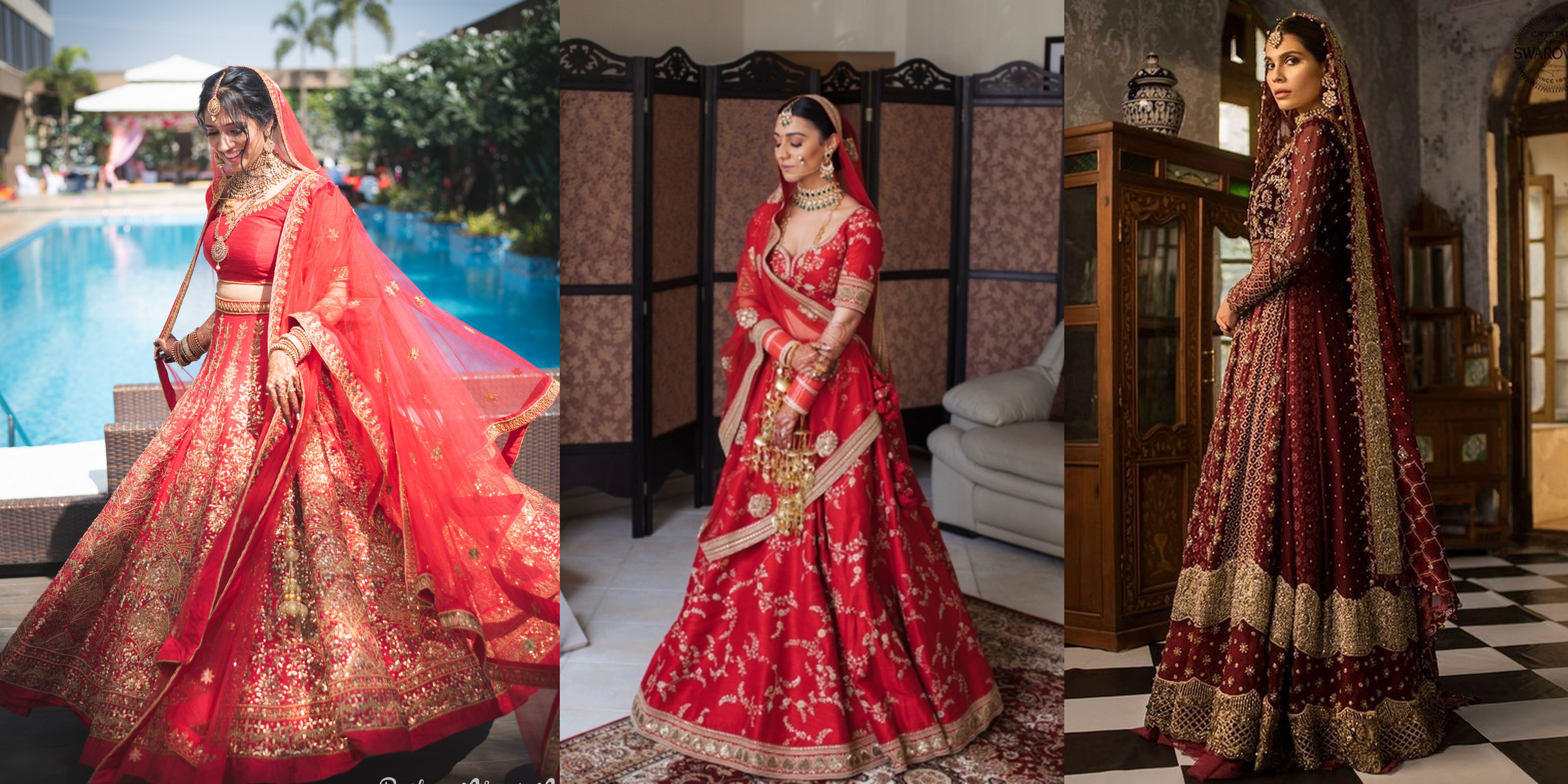 15+ Shades Of Red For Bride To Rock This Wedding Season | WedMeGood