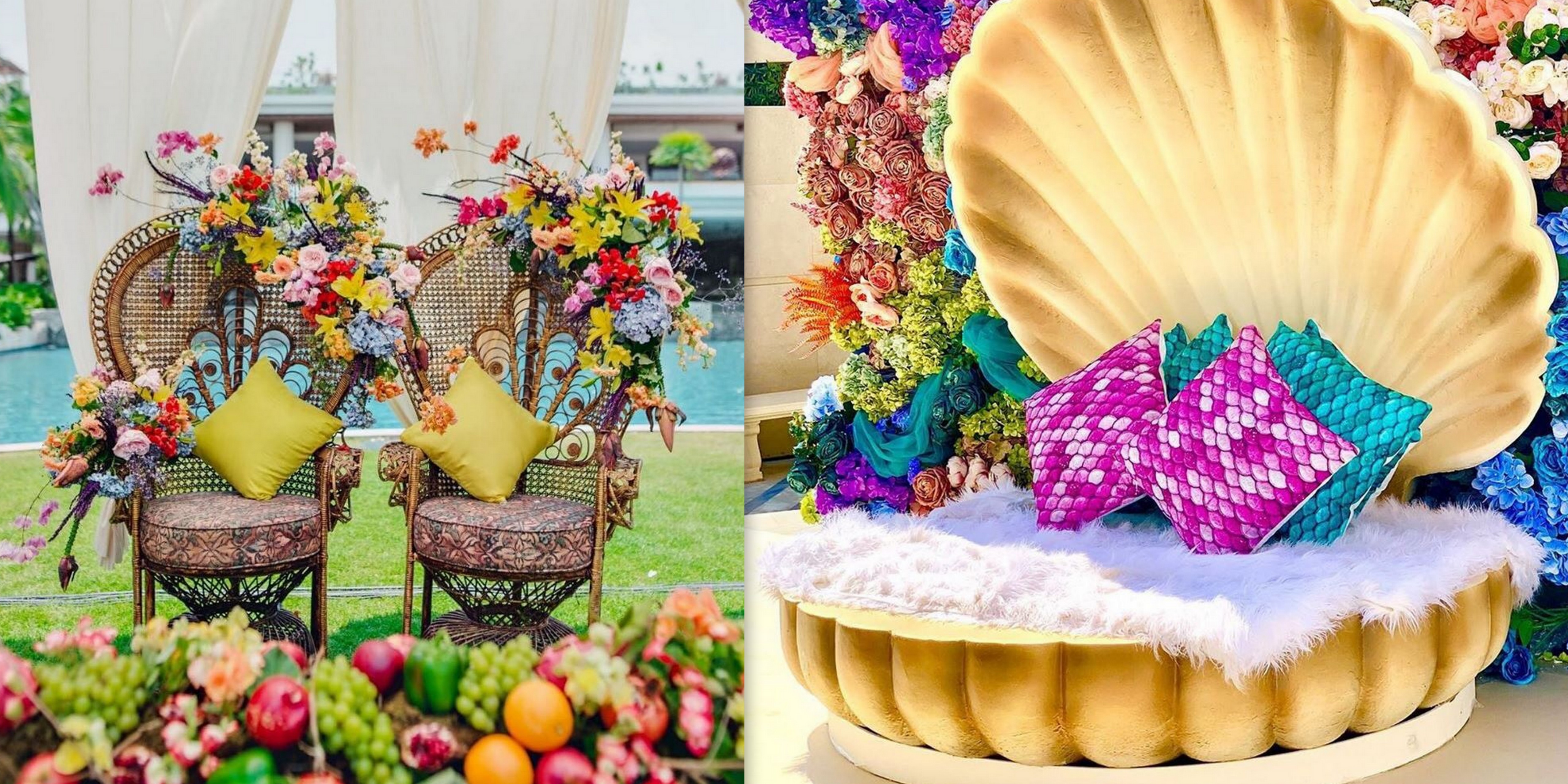 Couple Mehendi Seating Ideas That Blew Our Minds! | WedMeGood