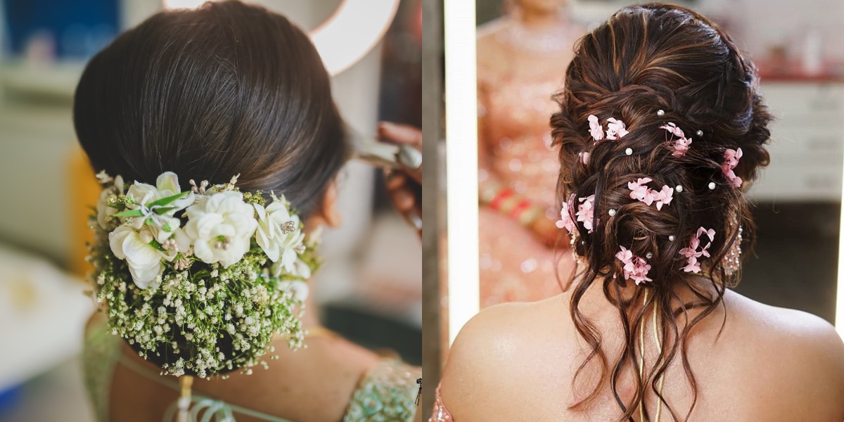 Gorgeous New Floral Bridal Bun Ideas For You To Bookmark & Save ...