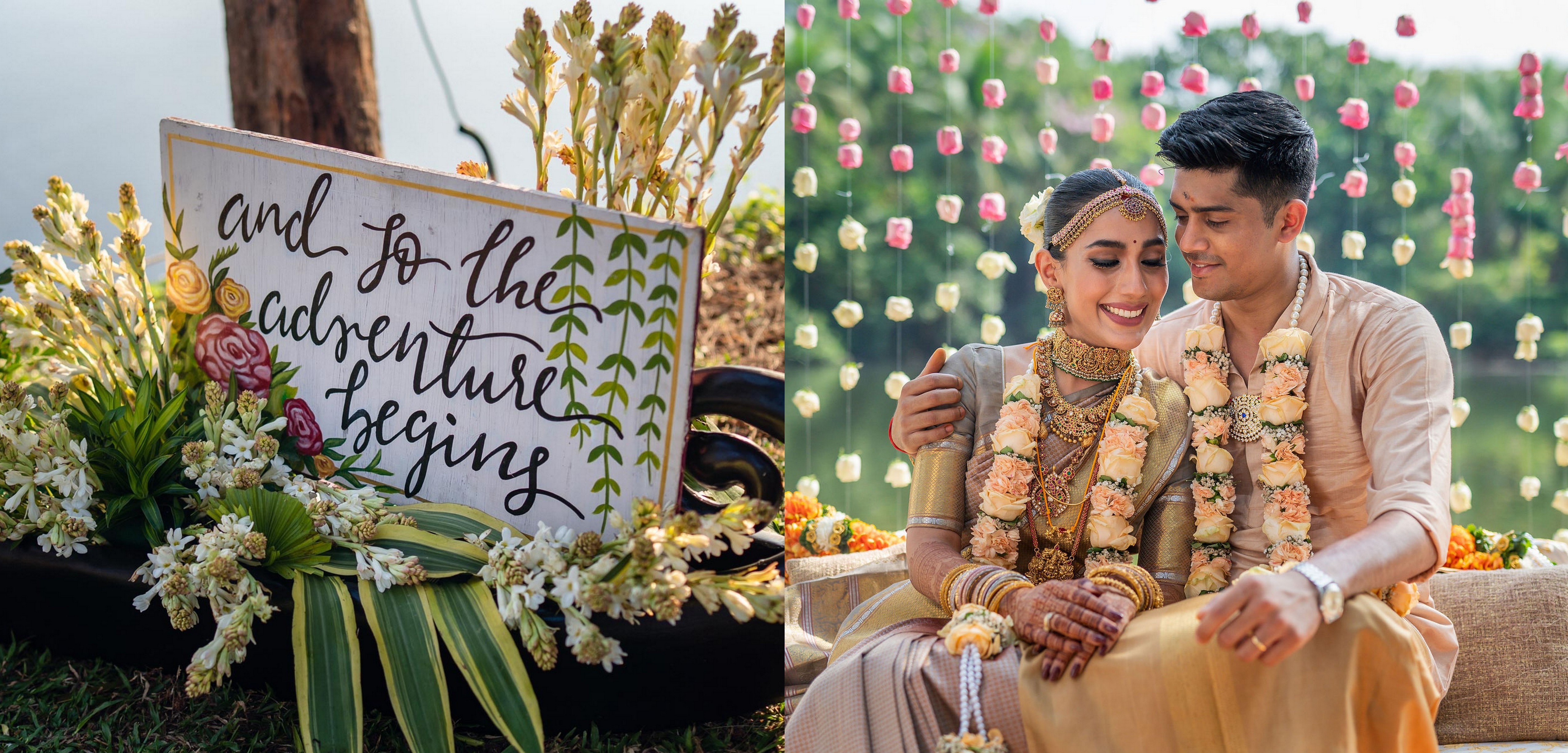 Beautiful Kerala Wedding With The Bride In Pastel Hues & Jaw Dropping ...