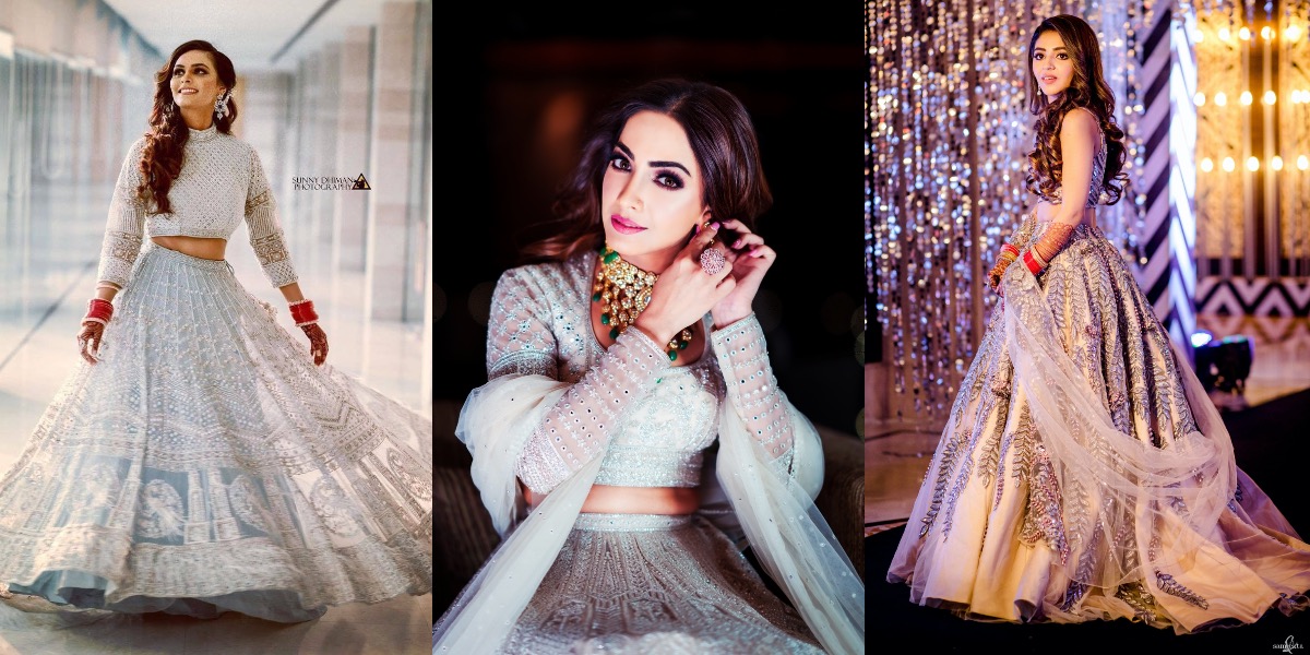 More And More Brides Are Rocking Silver On Their Wedding Functions ...