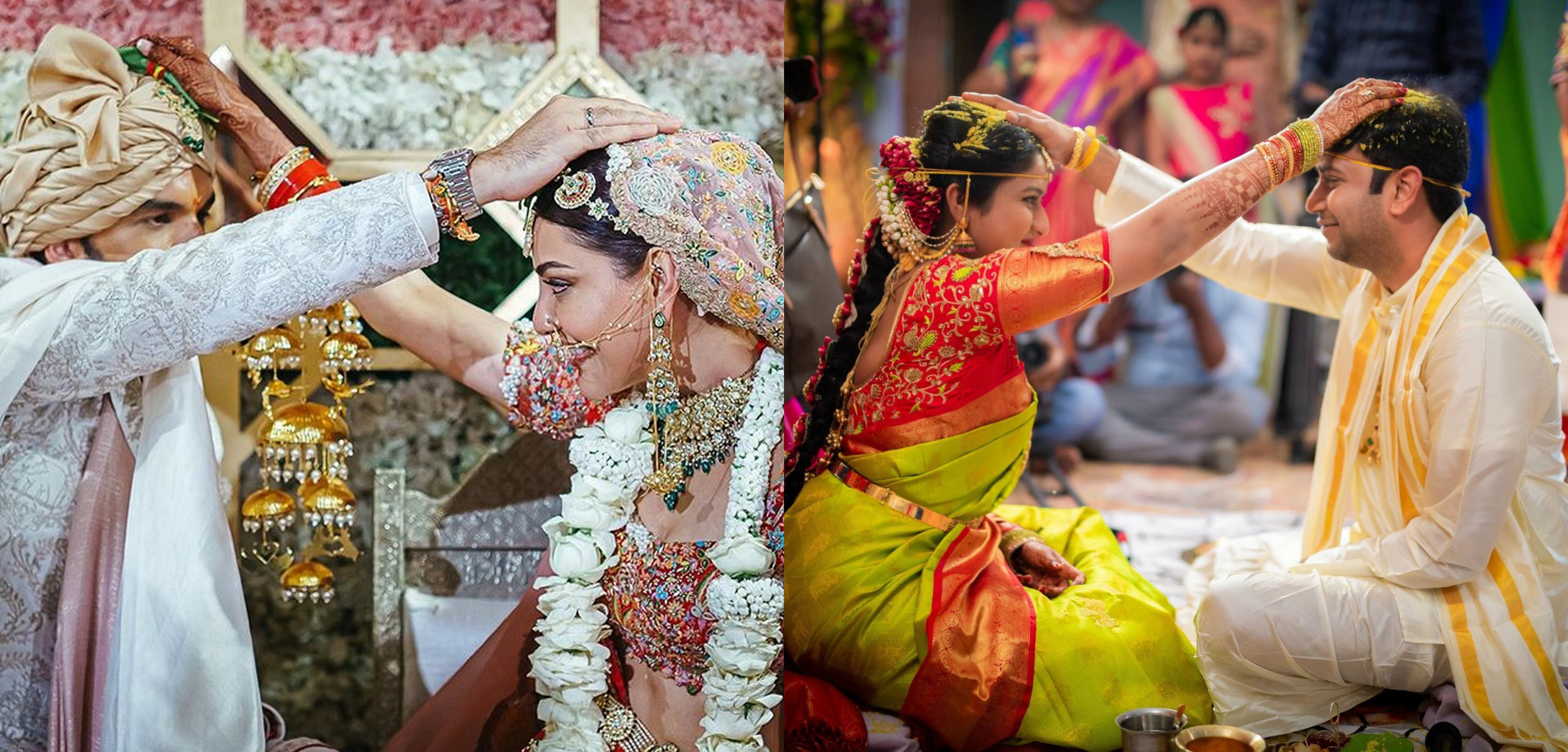 Some Beautiful Jeelakara Bellam Ceremony Pics | WedMeGood