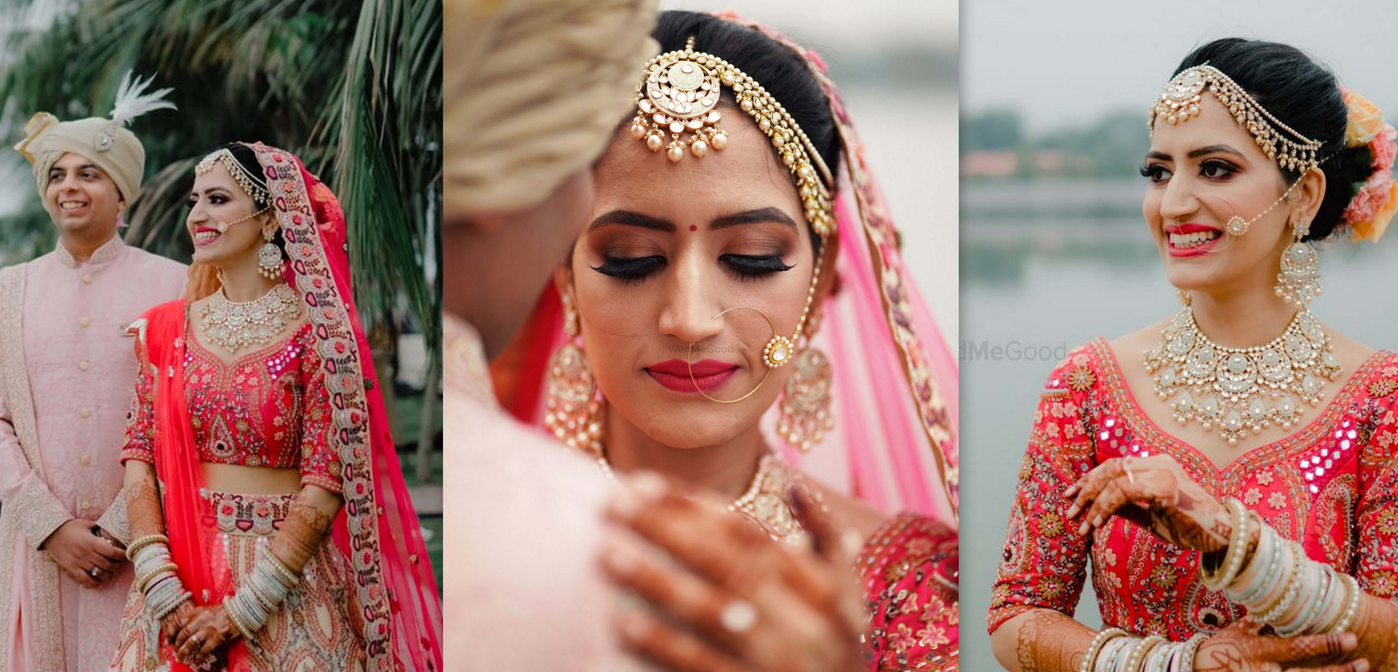 Lovely Kolkata Wedding With The Bride In A Blushing Pink Lehenga ...