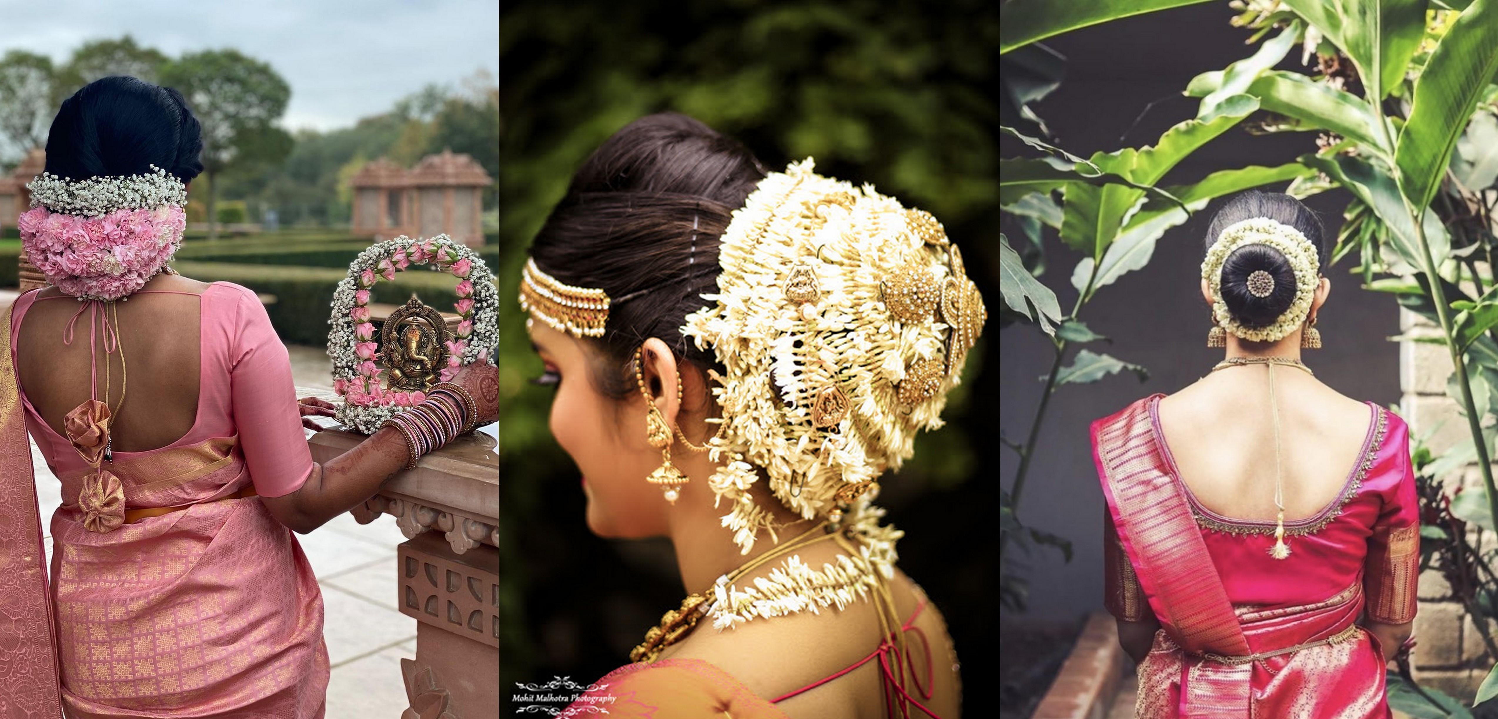 Breathtaking Bridal Buns for South Indian Brides | WedMeGood
