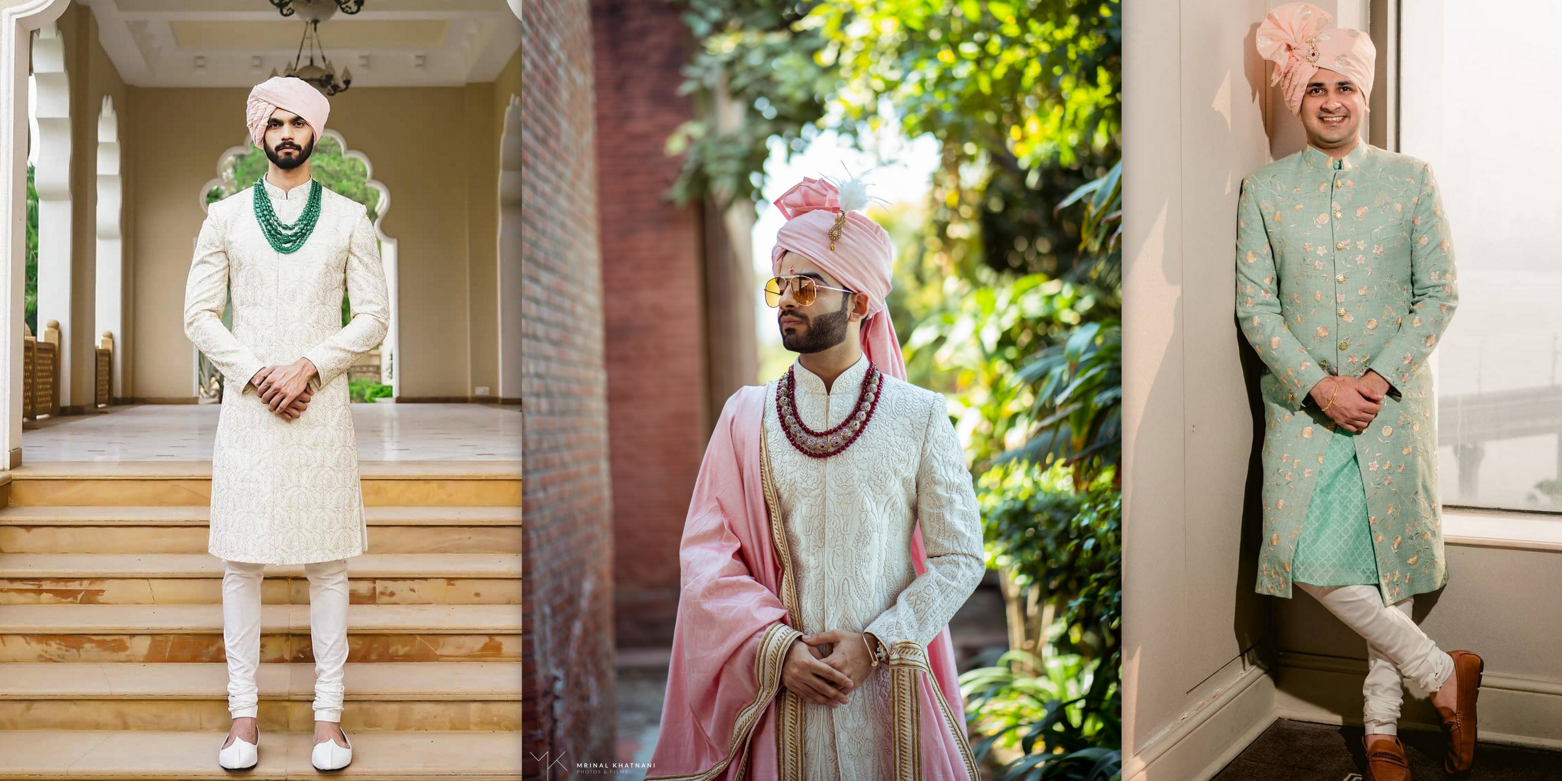 Grooms Who Wore A Pink Safa On Their Wedding Day And Nailed This Hue ...