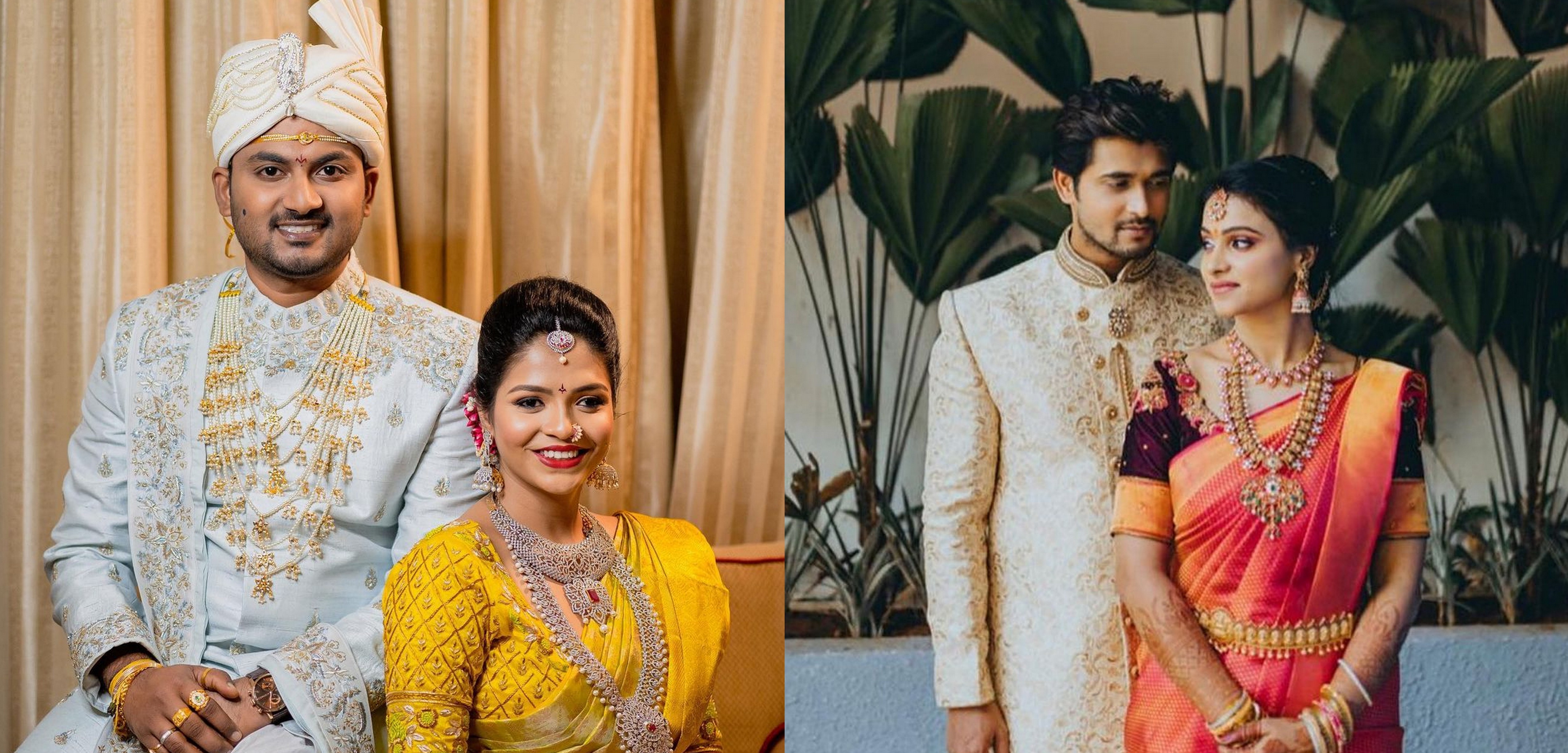 These Grooms Wore Contrasting Colors To Their Brides And We Are Loving ...