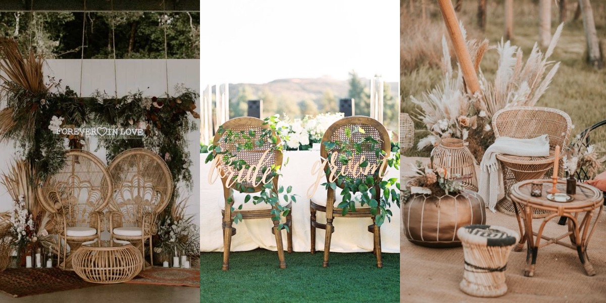 Obsessed With Cane Decor At Weddings! | WedMeGood