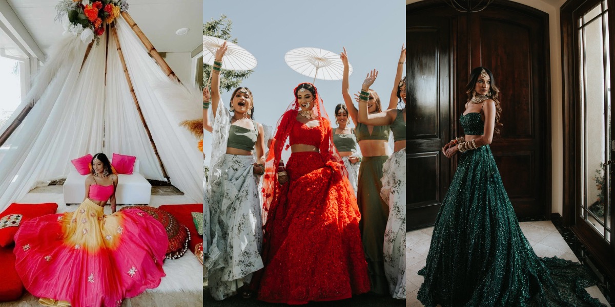 Gorgeous California Wedding With A Bride Who Aced Every Bridal Look ...