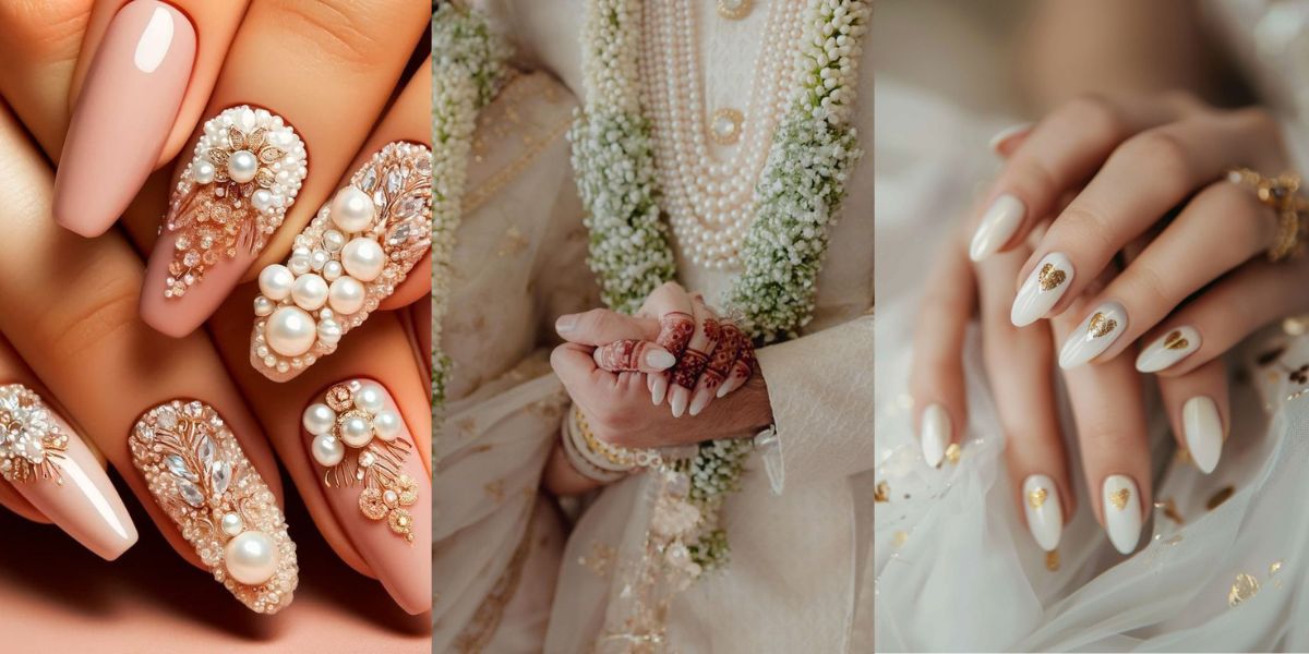 Bridal nail designs store