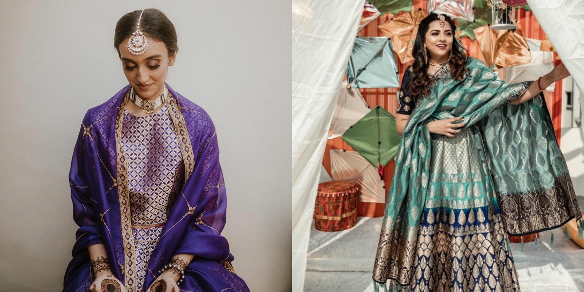 These Unique Banarasi Hues Are Making Our Hearts Stop! | WedMeGood