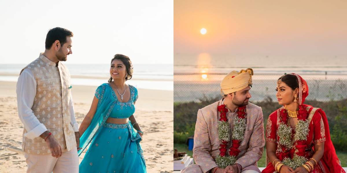 This Couple Took Their Vows By The Beach A Year After A Pandemic Court ...