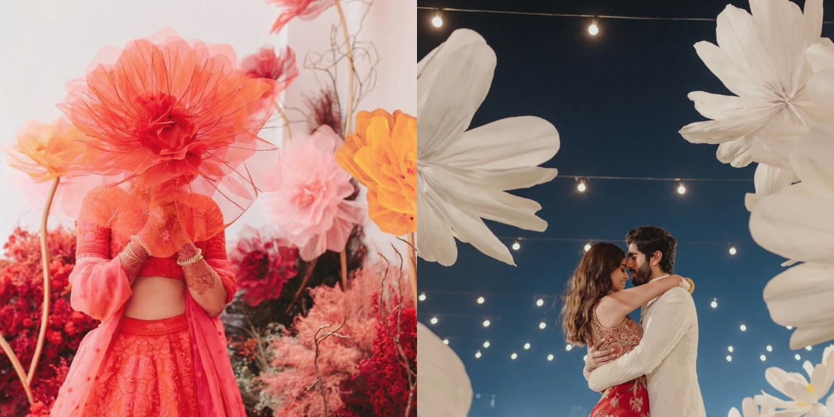 #Trending – Statement Oversized Floral Décor For Your Wedding! | WedMeGood