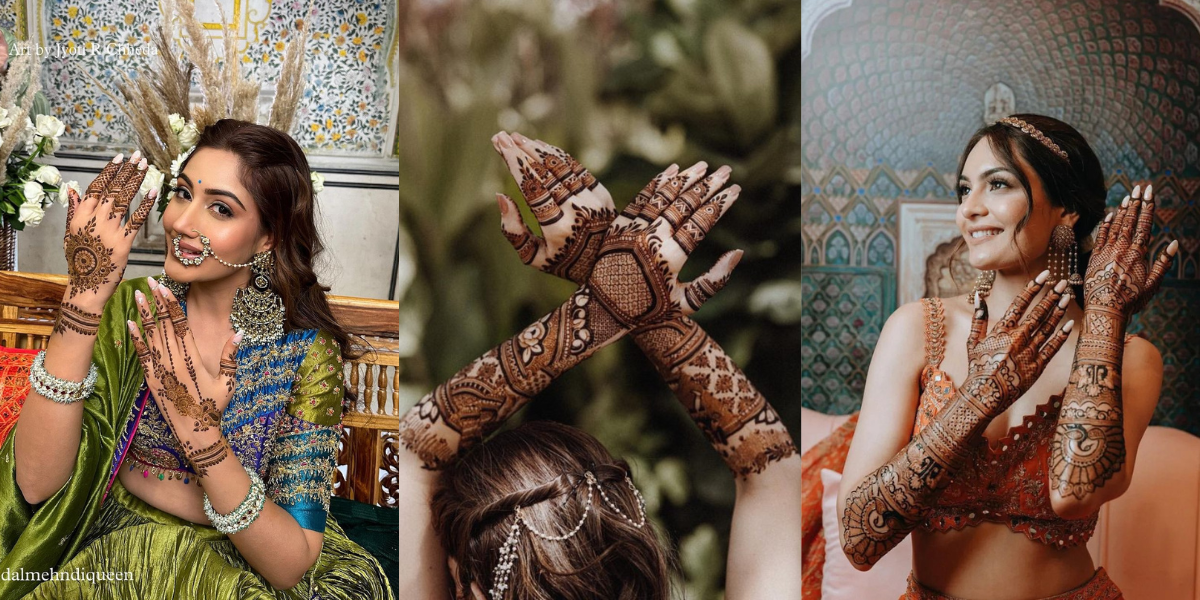 Bookmark These Latest Back Hand Bridal Mehendi Designs | WedMeGood