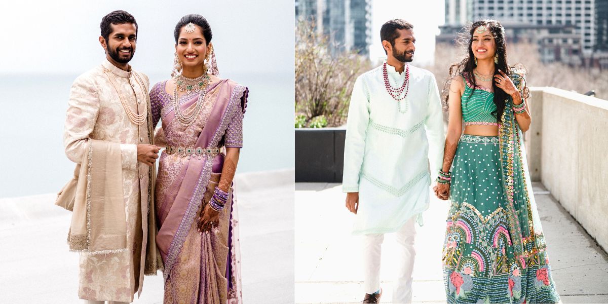 Breathtaking South-Indian Wedding With Three Stunning Bridal Looks ...