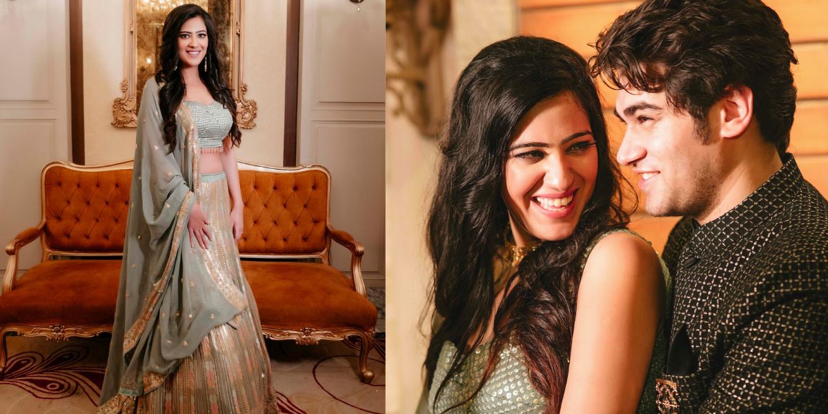 Simple & Heartening Delhi Roka Ceremony With A Unique Photo Cake ...