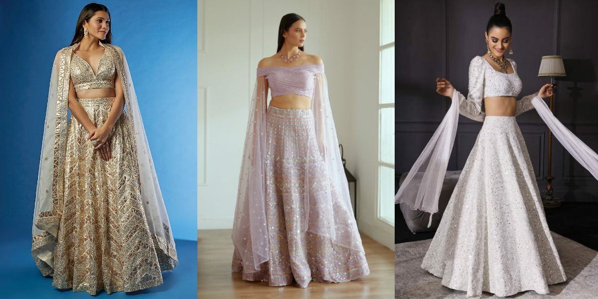 Gorgeous Sangeet Lehengas Under 50k To Dance The Night Away! | WedMeGood