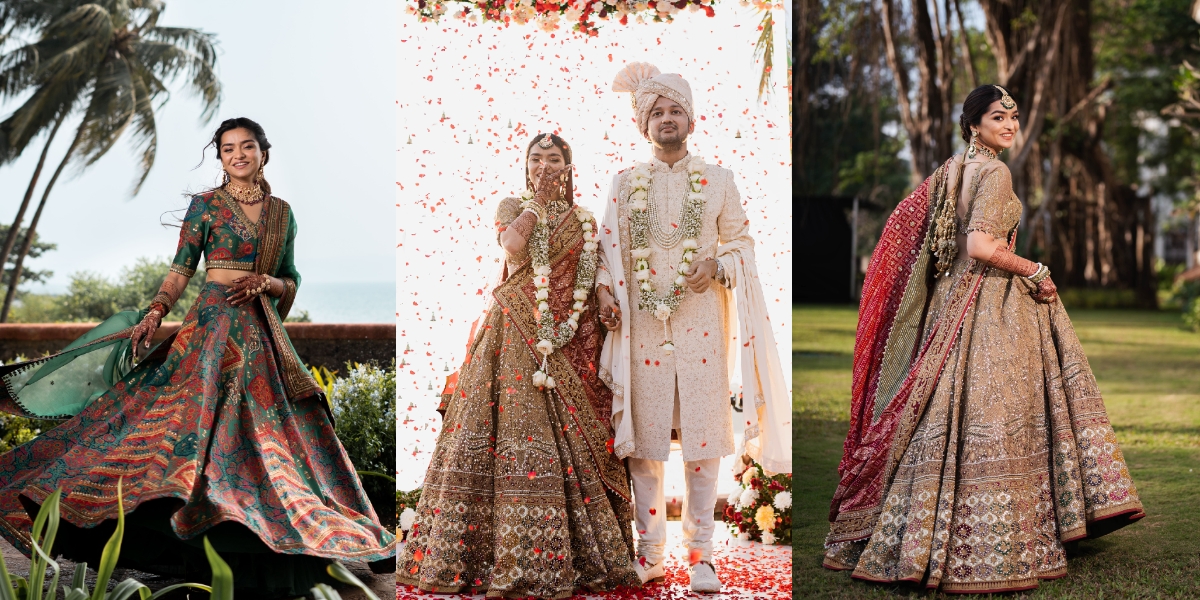 Goa Wedding With A Bride Who Rocked The Traditional-Meets-Contemporary ...