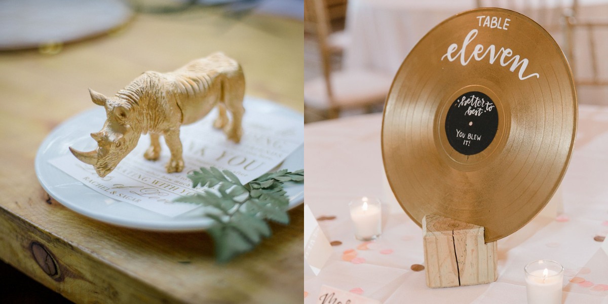 Fun and Adorable Additions To Your Table Décor At Weddings! | WedMeGood