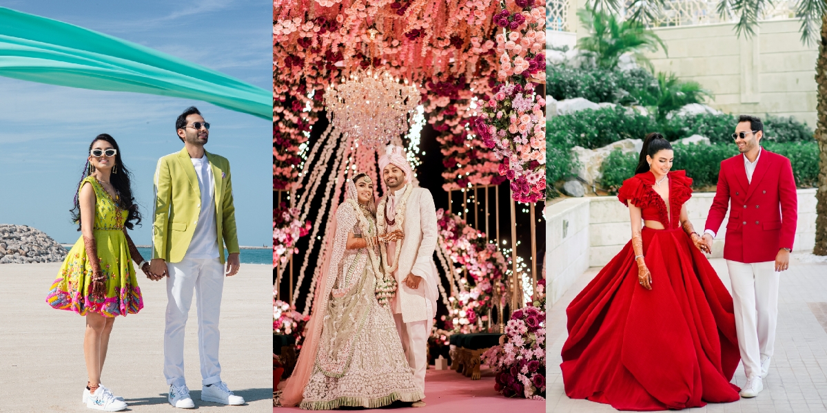 Dubai Wedding With Phenomenal Bridal Looks & Inspiration | WedMeGood
