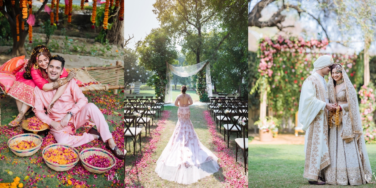 Intimate Home Wedding With Ideas & Inspiration Worth Stealing! | WedMeGood