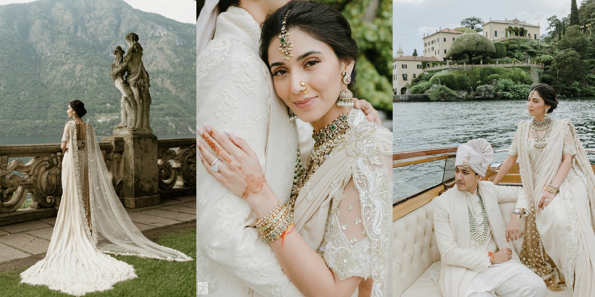 Surreal Wedding With A Bride In No Makeup & A Stunning Customised Saree ...