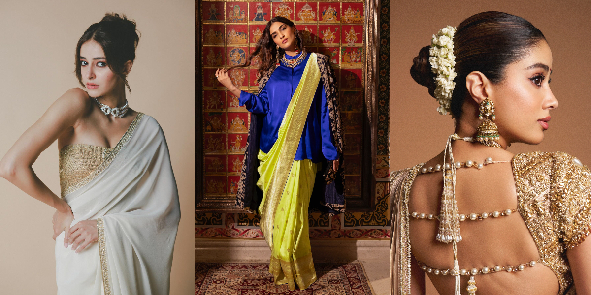 The Ultimate Celebrity Saree Edit For Every Festive & Wedding Mood ...