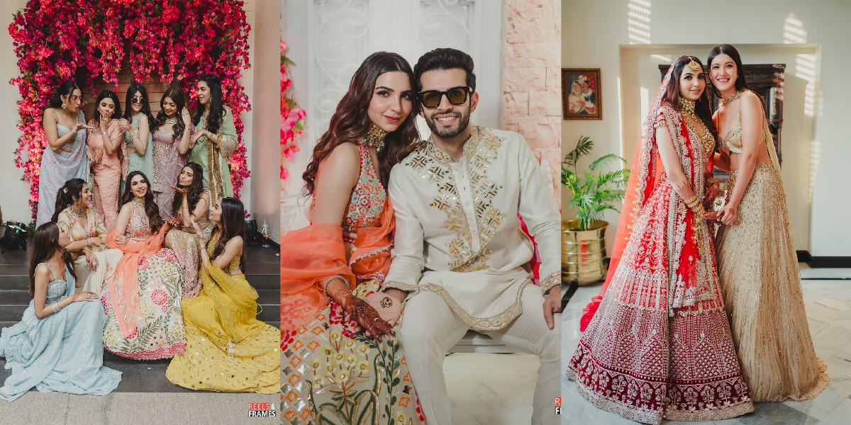 Viral Mumbai Wedding With Glam Outfits & Opulence! | WedMeGood