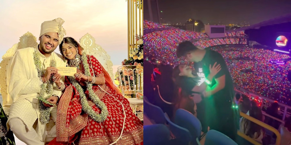 An Adventure A Lifetime- This Couple Got Coldplay Tickets As Their ...