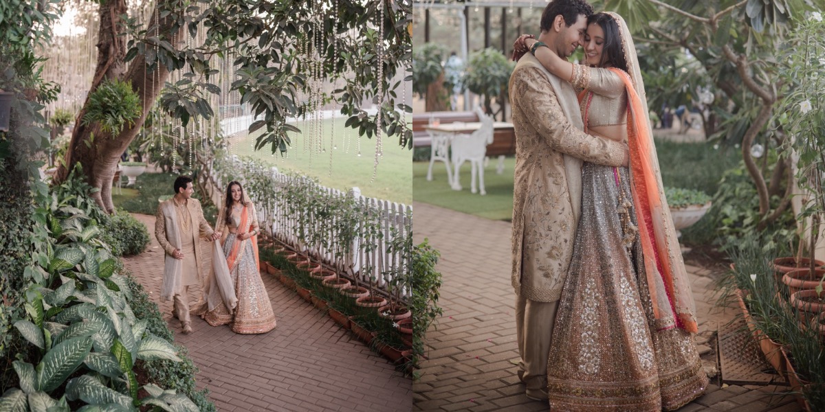 Intimate Mumbai Wedding With Outfits Designed By The Groom's Mother ...