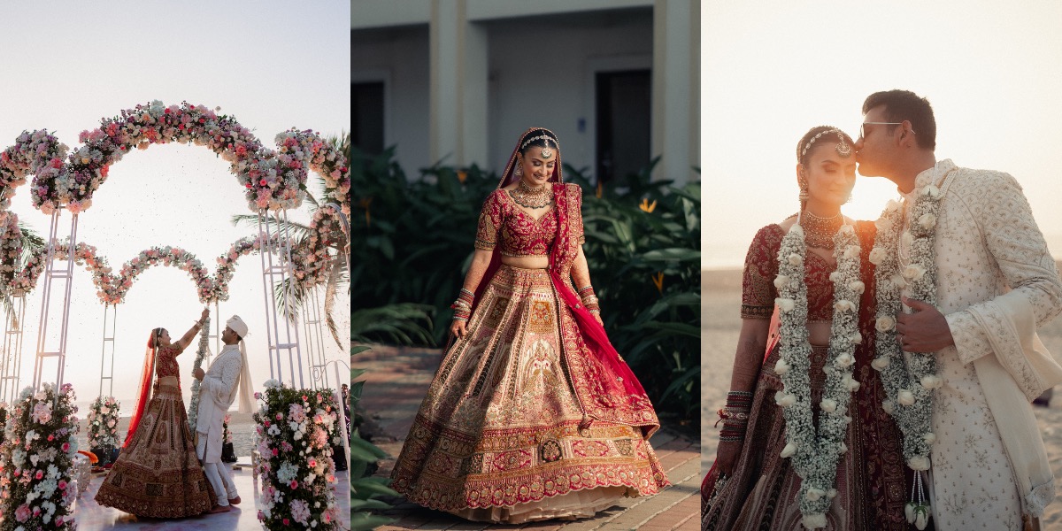 Breezy Goa Wedding With A Traditional Touch & Sunset Pheras! | WedMeGood