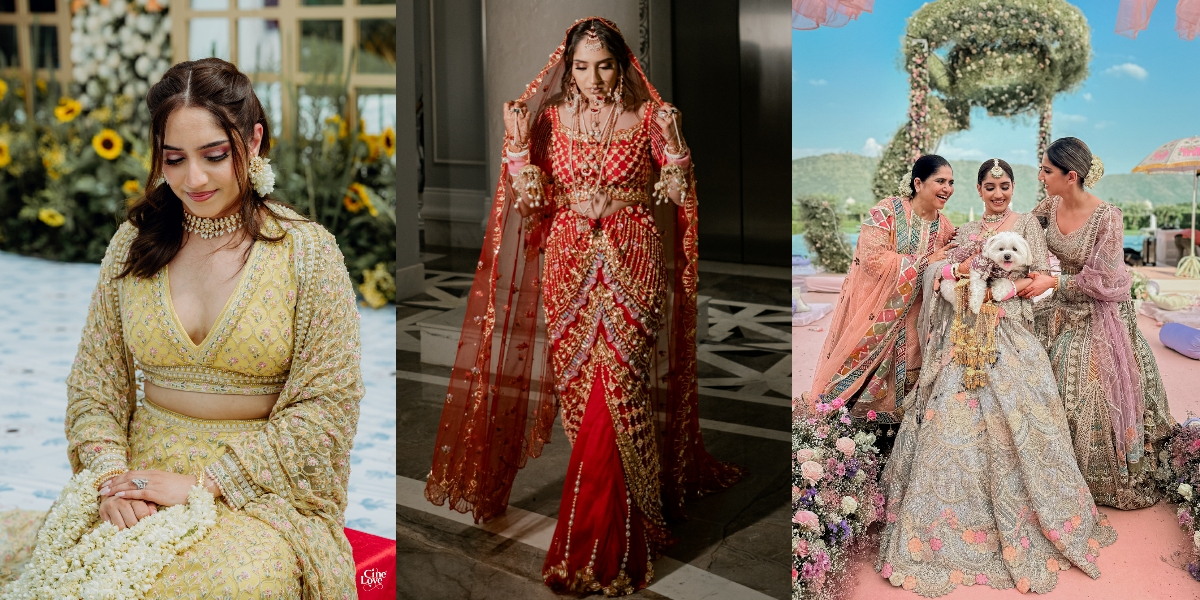 The Prettiest Udaipur Wedding With A Stunner Bride & Zodiac Inspired ...
