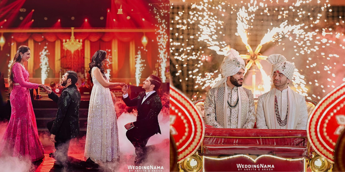 Two Brothers, One Wedding & Double The Fun! | WedMeGood