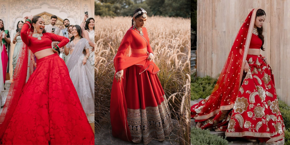 1 Blouse, 6 Brides Who Styled It Differently! | WedMeGood