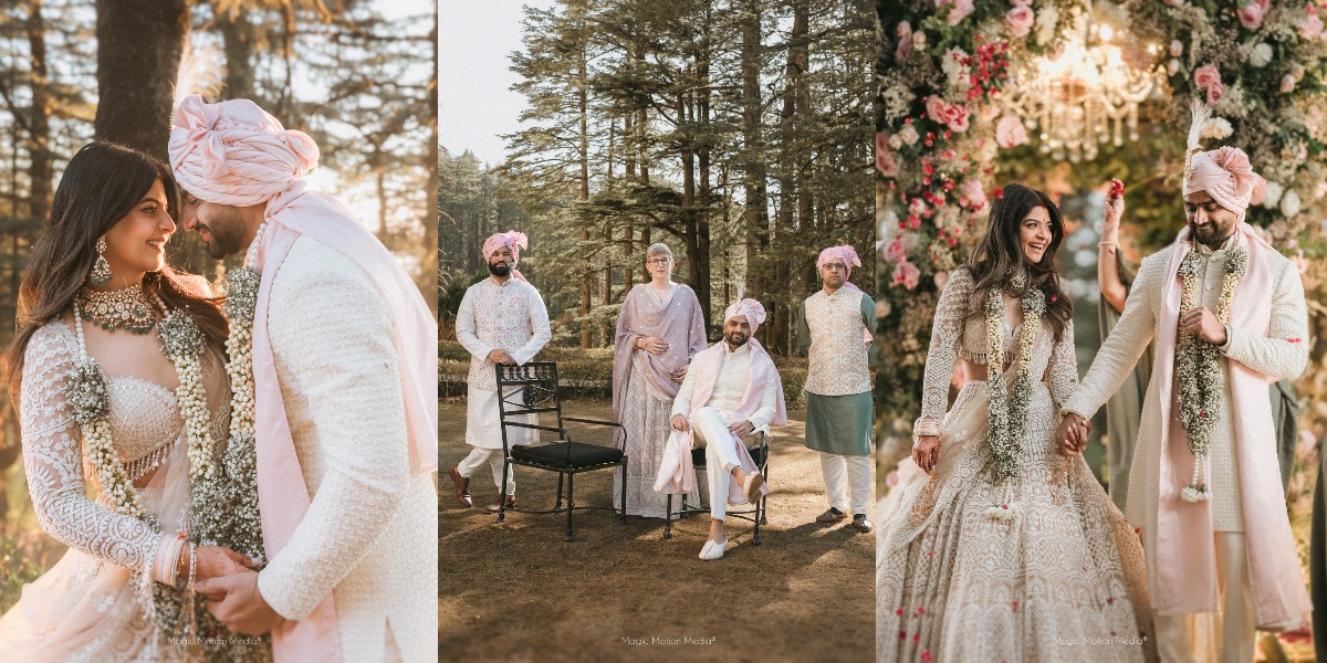 A Whimsical Shimla Wedding In The Woods with Just 8 Guests! | WedMeGood
