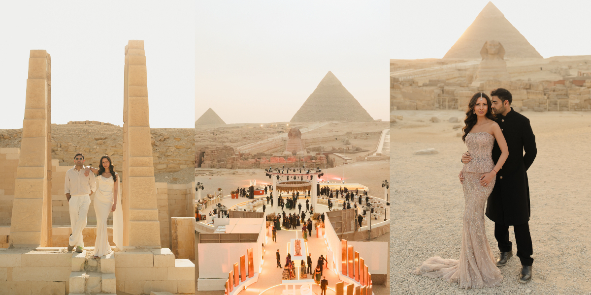 This Indian Wedding Took Over The Pyramids Of Giza! | WedMeGood