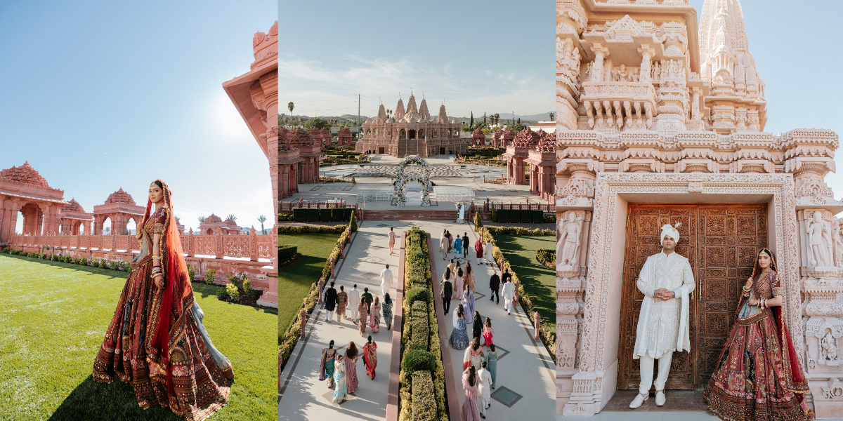 Temple Weddings Are Trending Again- & This Intimate Ceremony Is All The ...